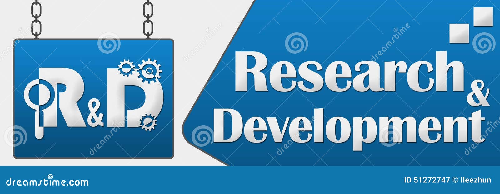 Research Development Plan Cover Page Design. Cartoon Vector ...