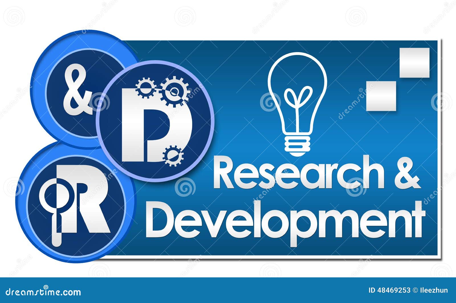 R and D - Research and Development Three Circles Stock Illustration ... R and D - Research and Development Three Circles Stock Illustration ...