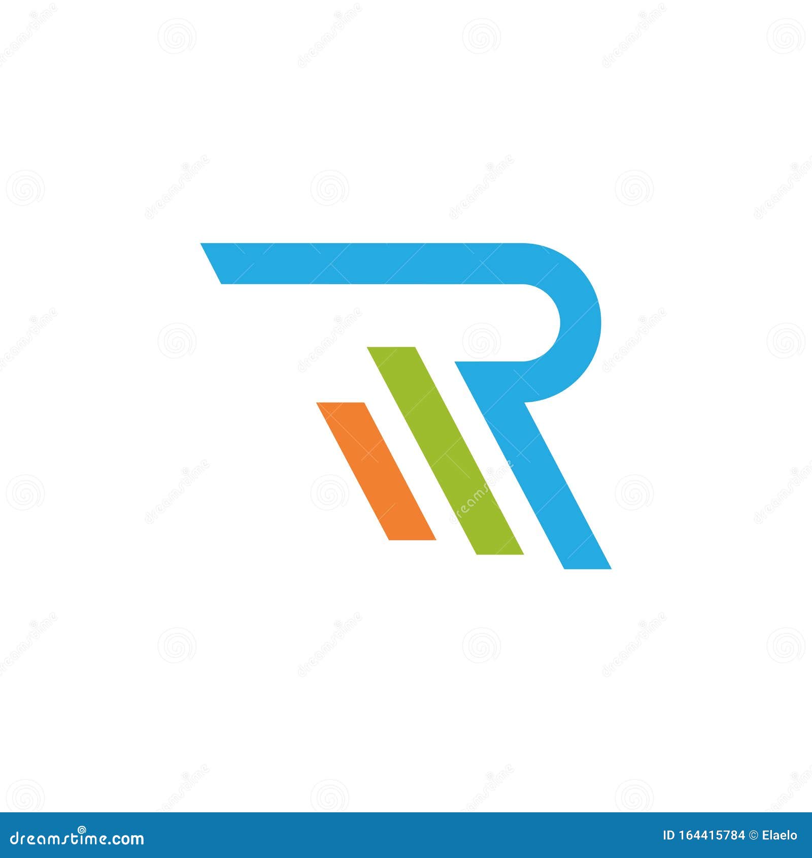 R Letter Arrow Vector Illustration Icon Stock Vector - Illustration of ...