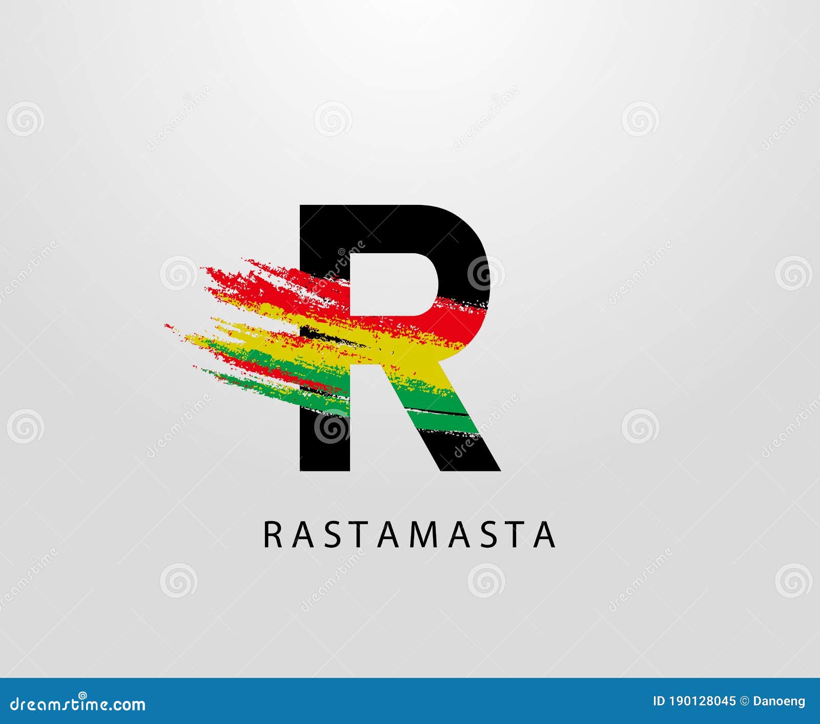 Rasta Logo. Cannabis Leaf And Joint Or Spliff. Rastaman Cap And Vector ...