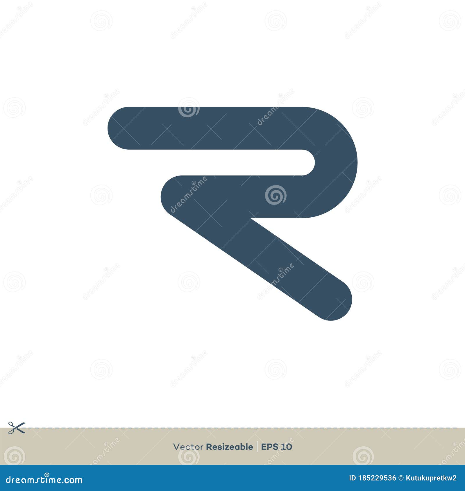 R Letter Vector Logo Template Illustration Design. Vector EPS 10 Stock ...