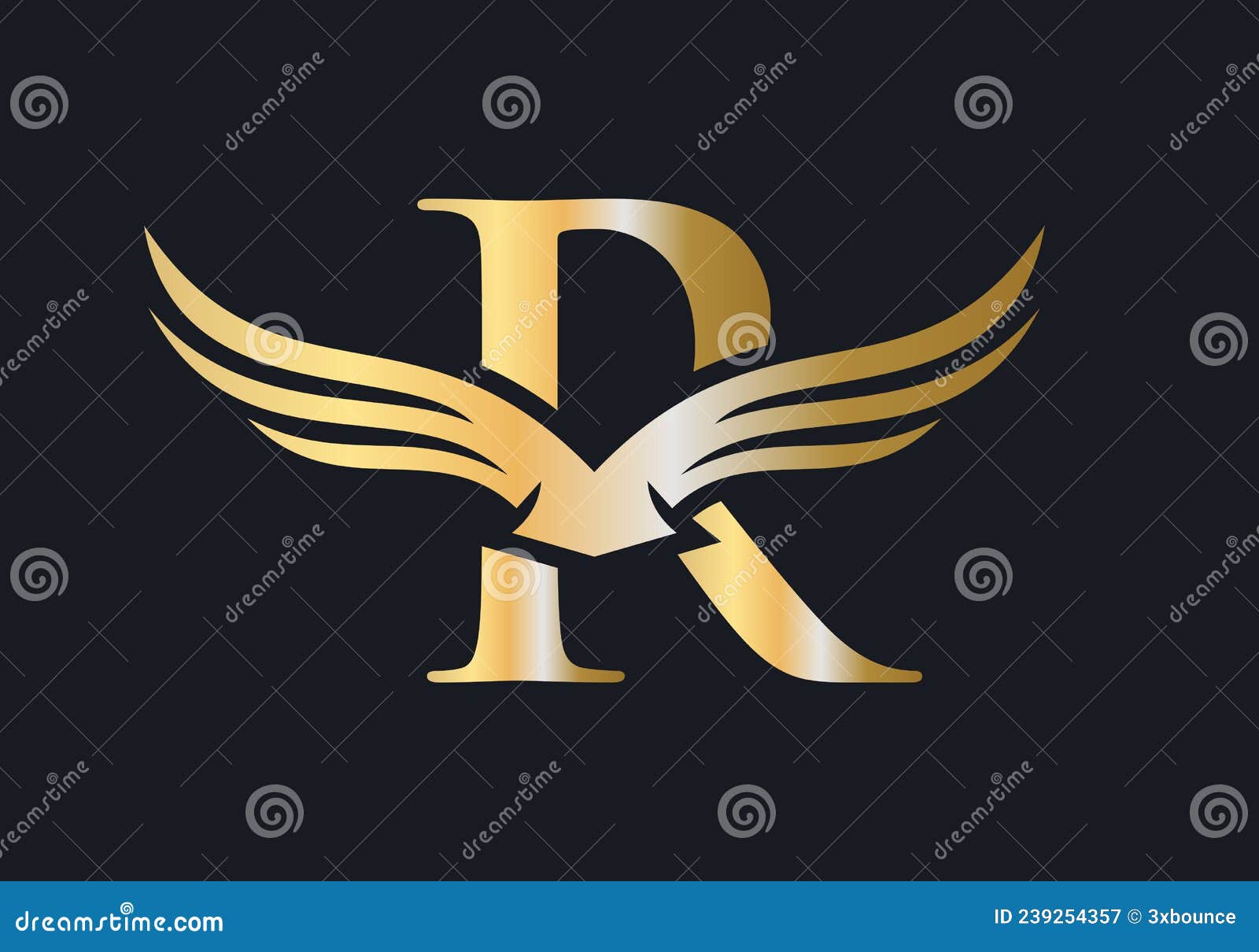 Flying R Logo R Travel Logo Vector Art, Icons, And Graphics For Free