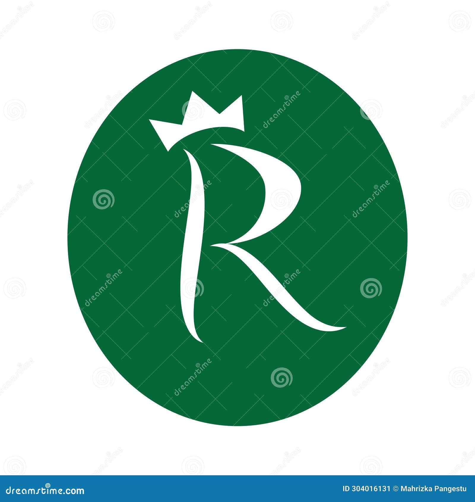R logo stock illustration. Illustration of logo, identity - 304016131