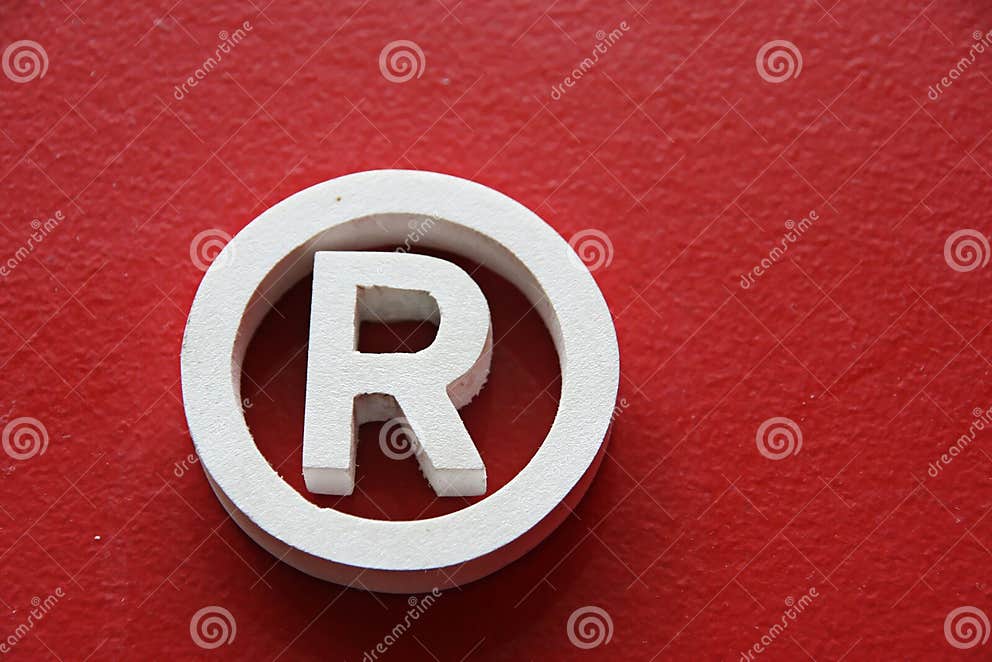 R Registered trademark stock image. Image of register - 2842411