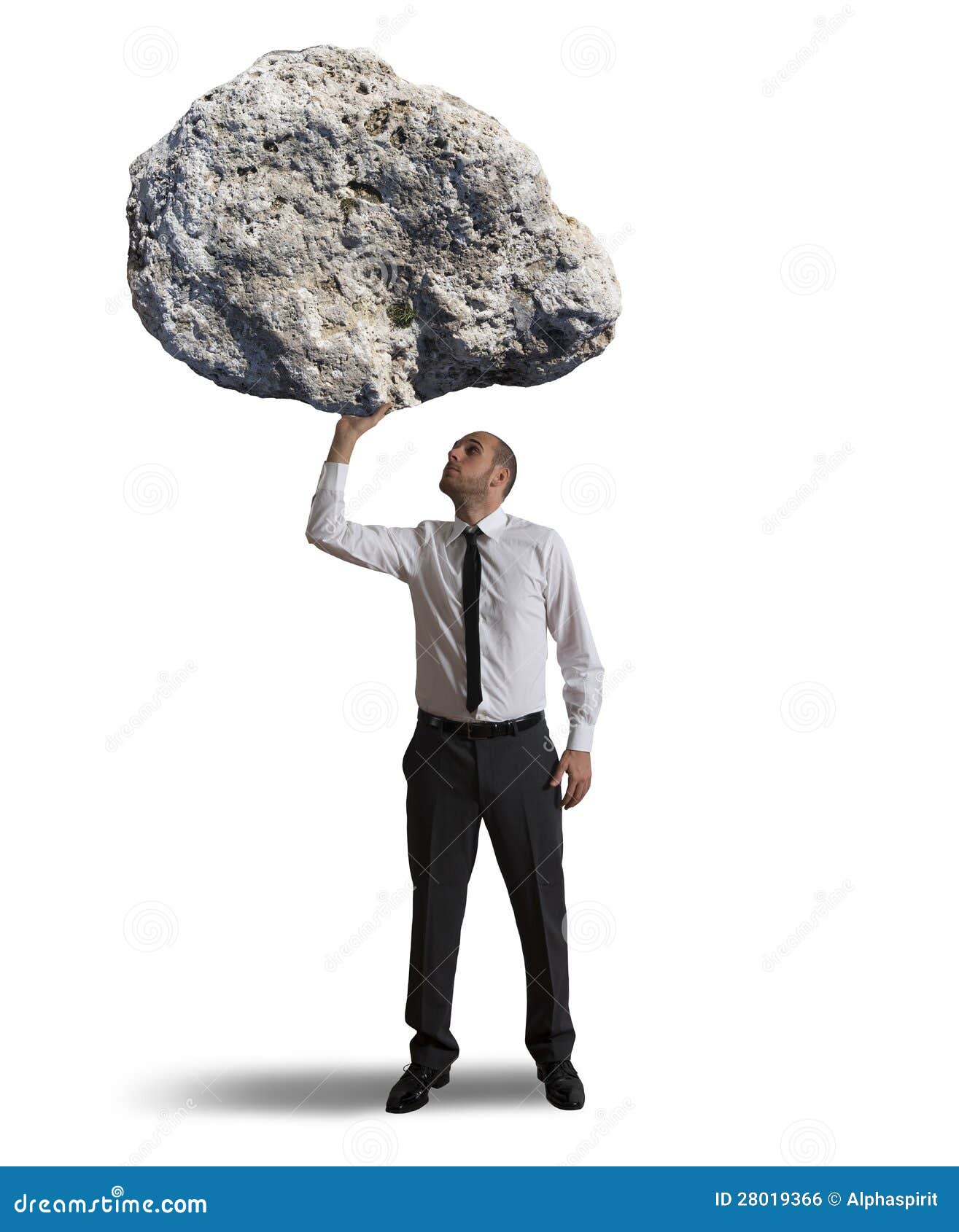 R?ussite Et D?termination Dans Des Affaires Dures Photo stock - Image ...