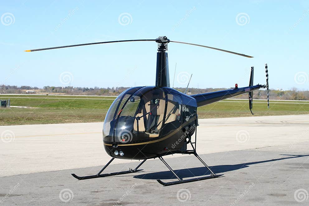 R22 helicopter stock image. Image of wing, cabin, bubble - 1493341