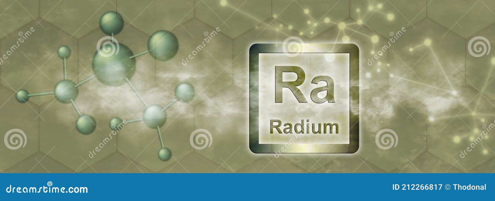 Ra Symbol. Radium Chemical Element Royalty-Free Stock Photography ...