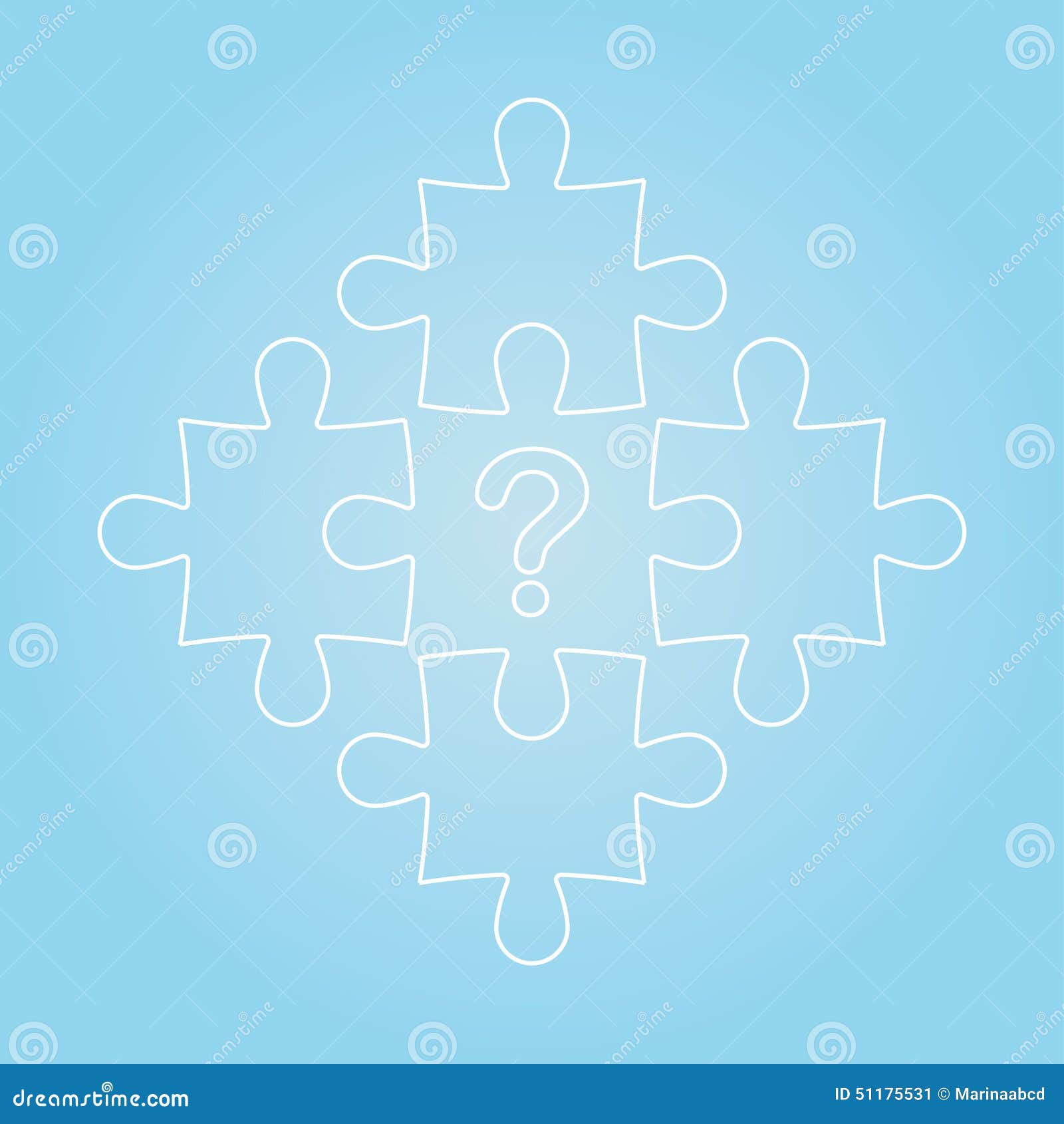 Raadsels met vraagteken vector illustratie. Illustration of patroon ...