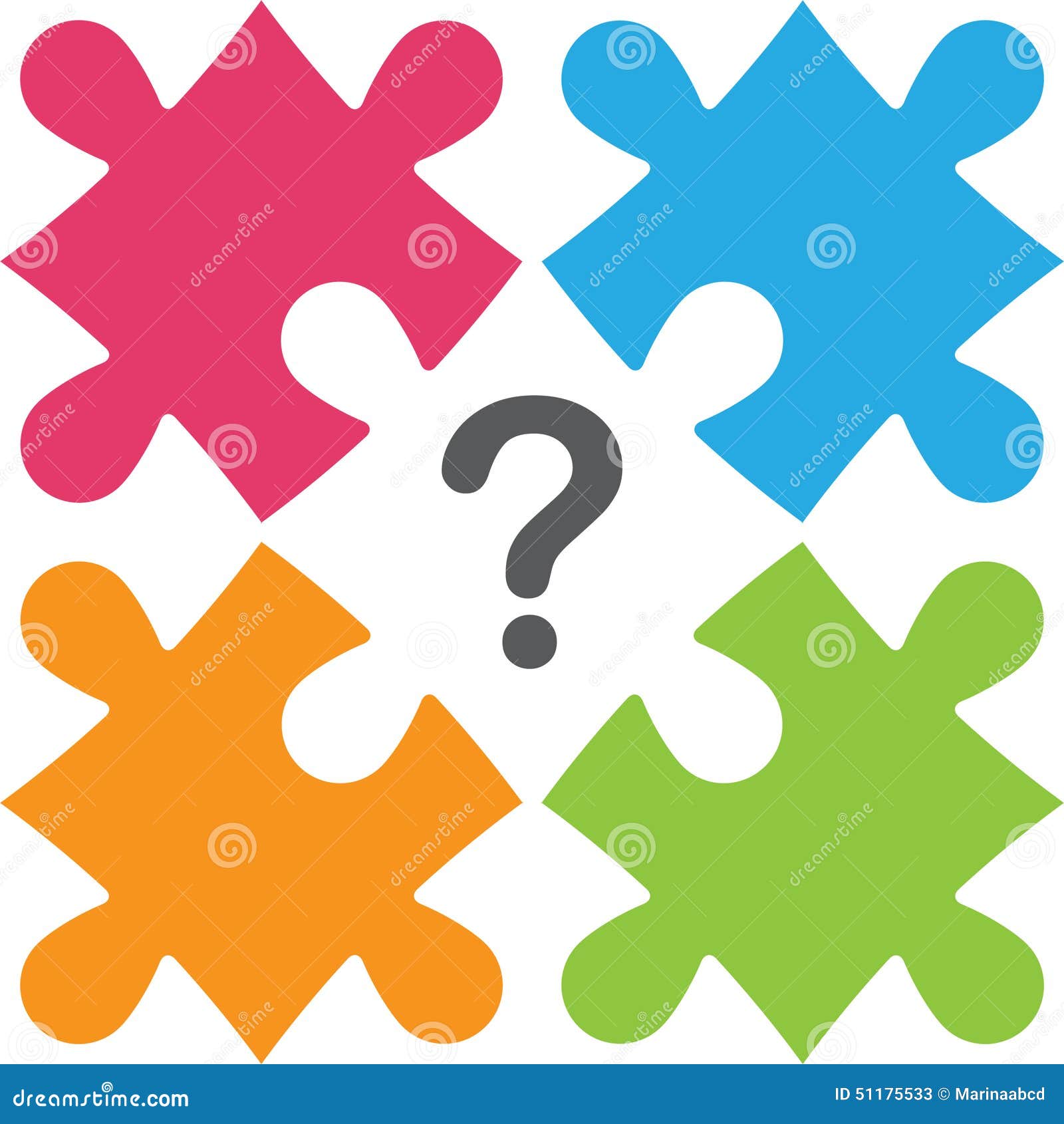 Raadsels met vraagteken vector illustratie. Illustration of teken ...