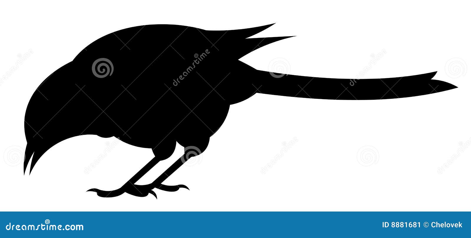 Raaf vector illustratie. Illustration of overzicht, volledig - 8881681