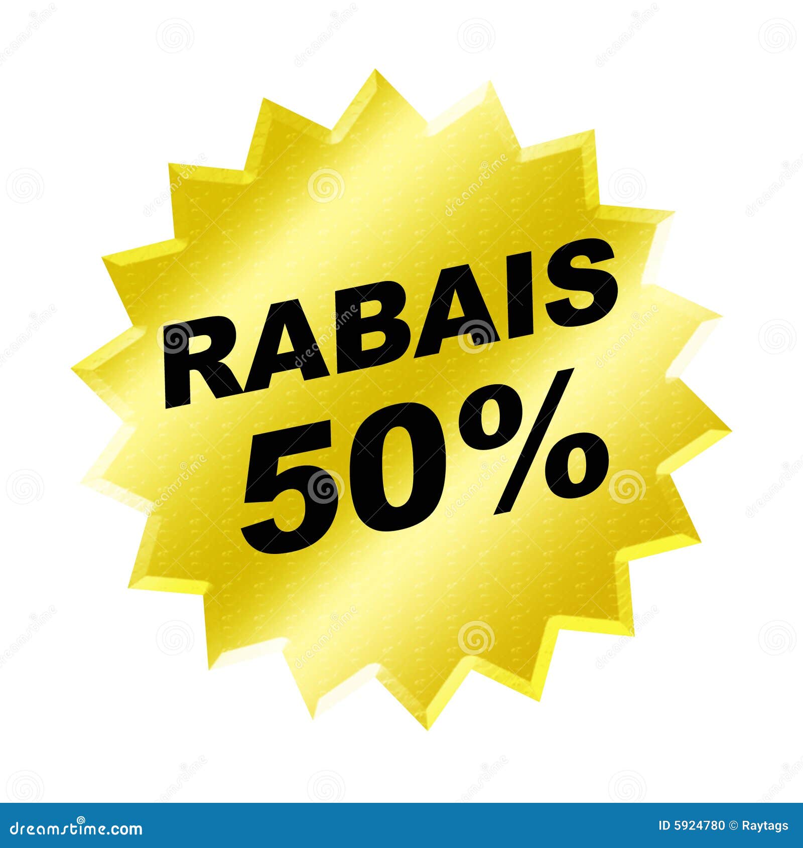 Rabais Sign stock illustration. Illustration of 50pct - 5924780