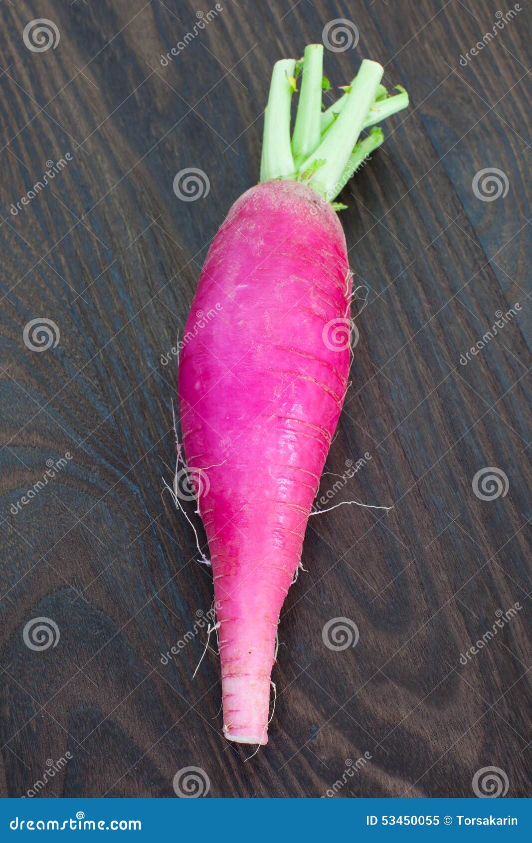 Rabanete roxo do daikon imagem de stock. Imagem de pilha - 53450055