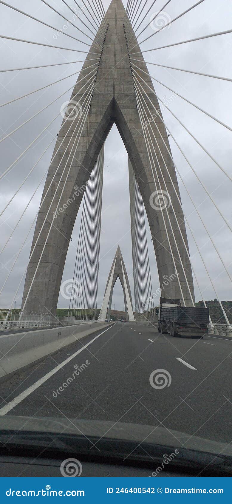 Rabat Bridge editorial photography. Image of infrastructure - 246400542