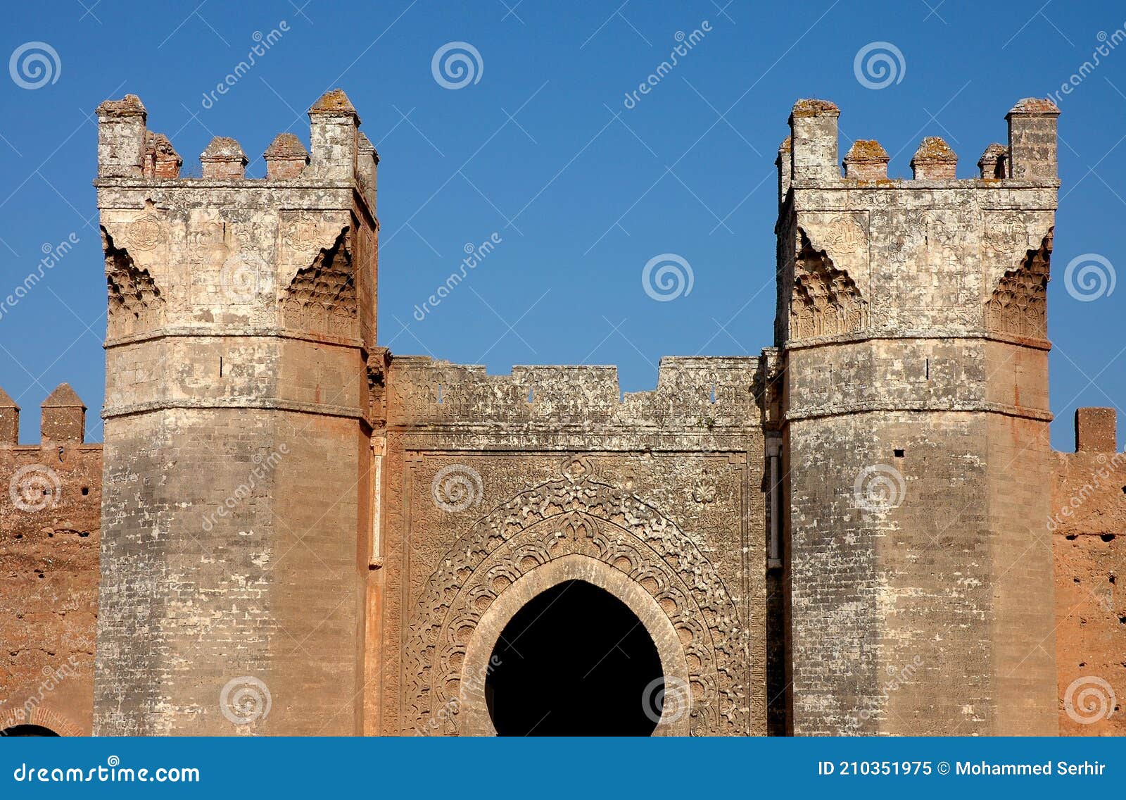 Rabat the Capital of Morocco Stock Image - Image of destinations, brick ...