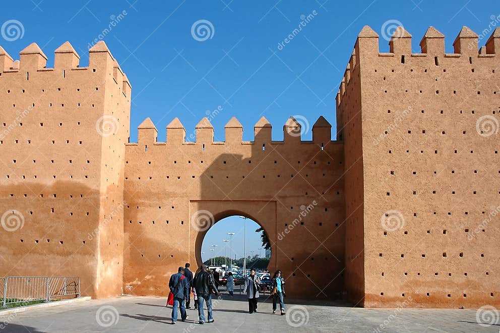 Rabat, capitale du maroc image stock éditorial. Image du clair - 210351504