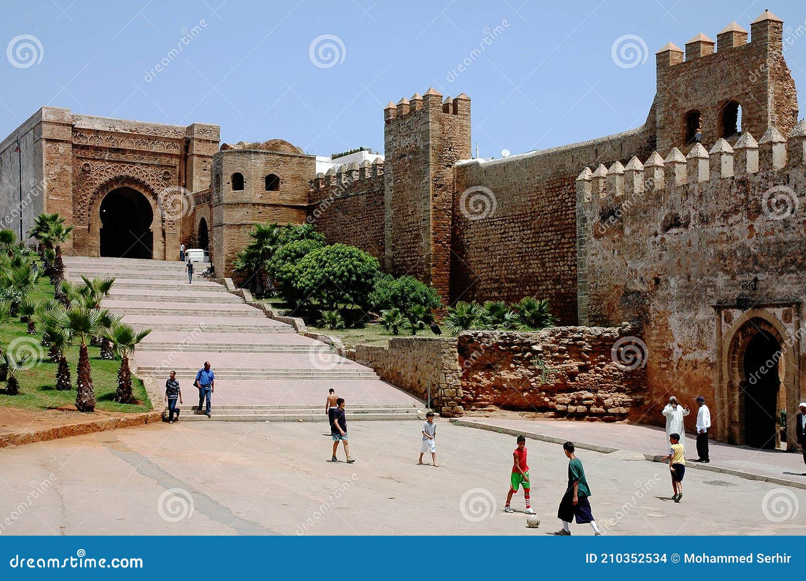 Rabat, capitale du maroc image stock éditorial. Image du jour - 210352534