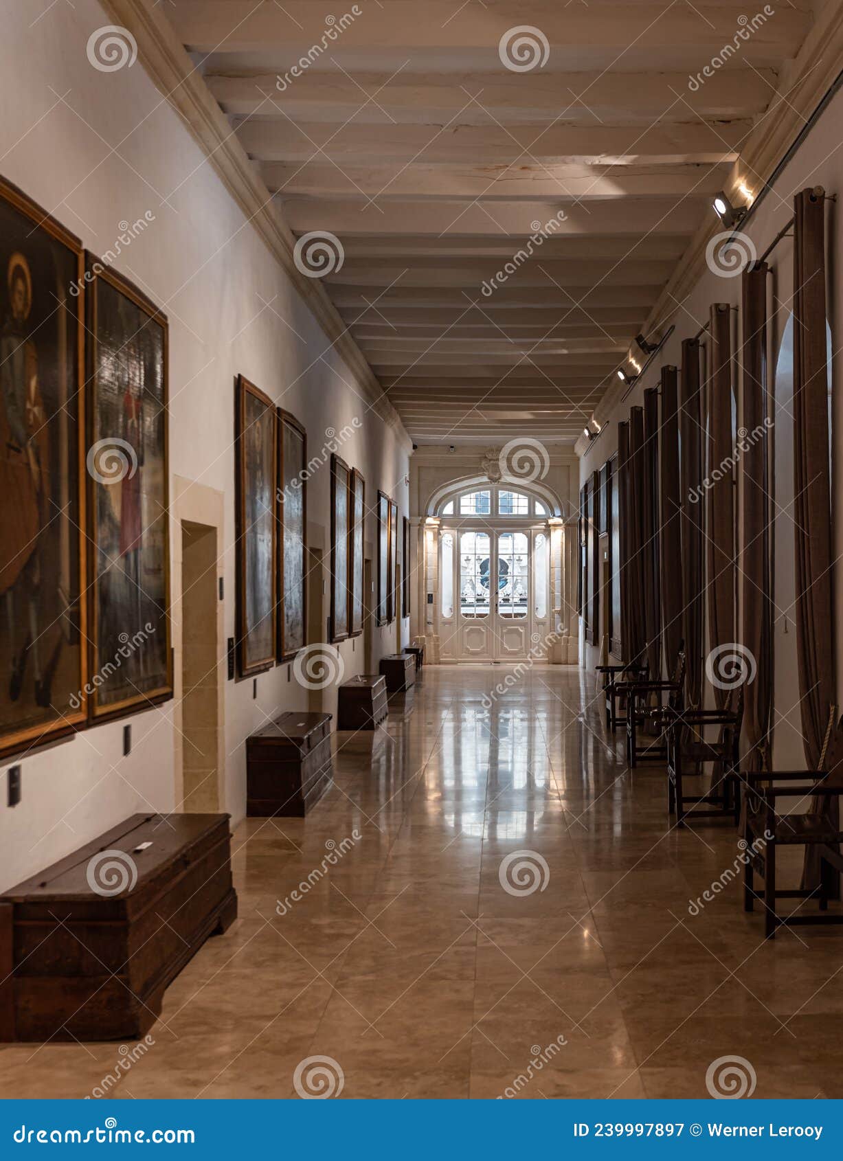 Rabat, Interior Hall of the Wignacourt Museum Editorial Photography ...