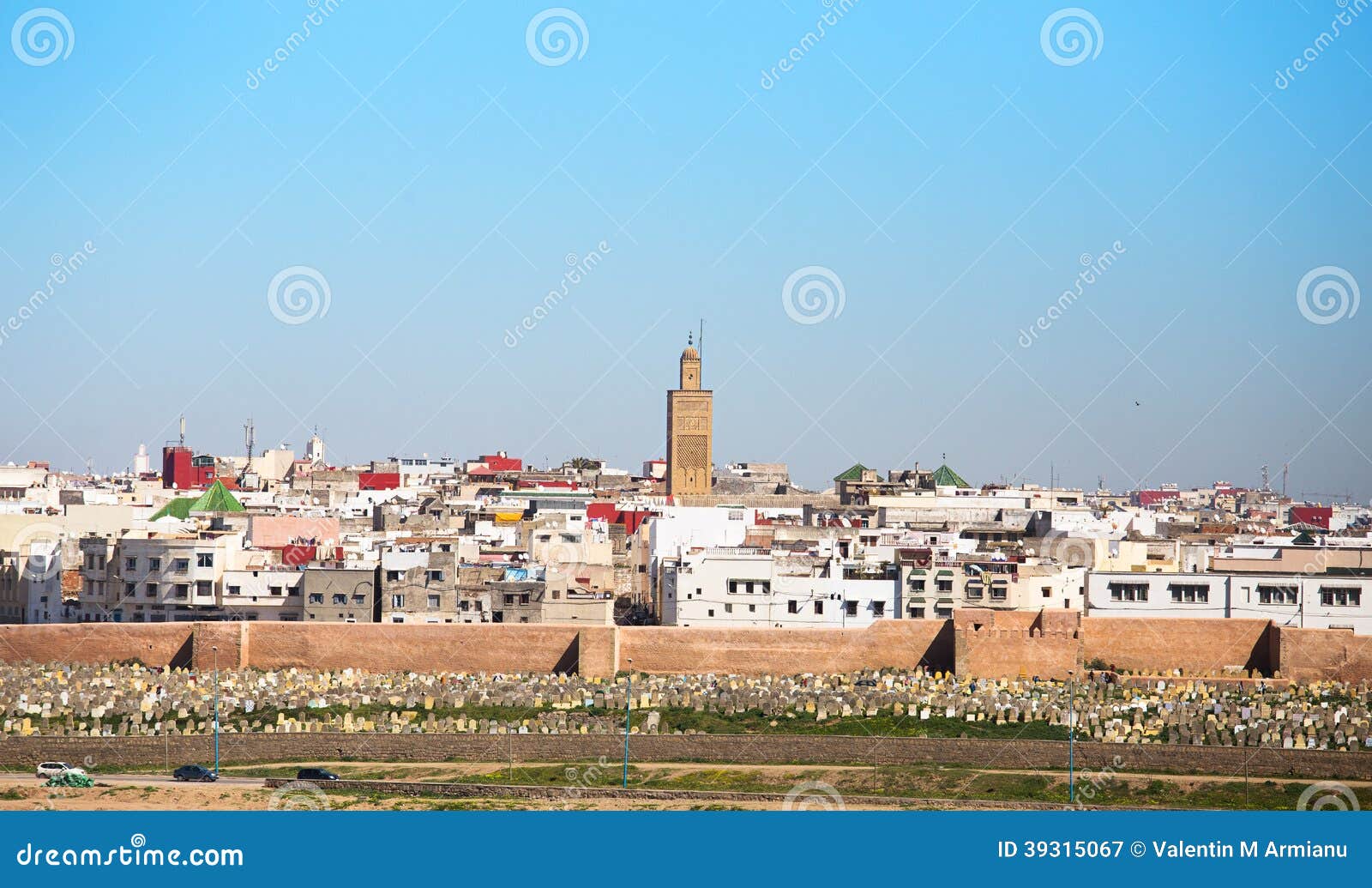 Rabat, Morocco stock image. Image of river, architecture - 39315067