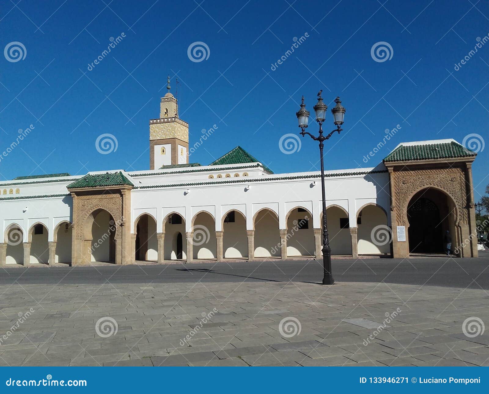 Rabat mosque stock image. Image of morocco, palace, rabat - 133946271
