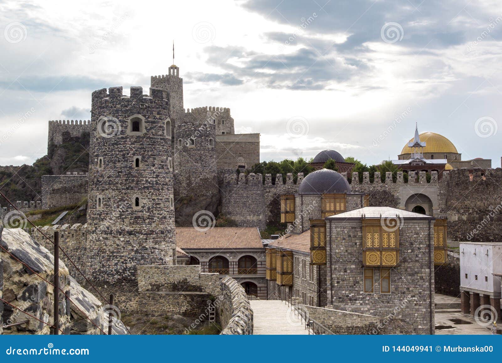Rabati Castle, Akhaltsikhe, Georgia Stock Image - Image of rabat ...