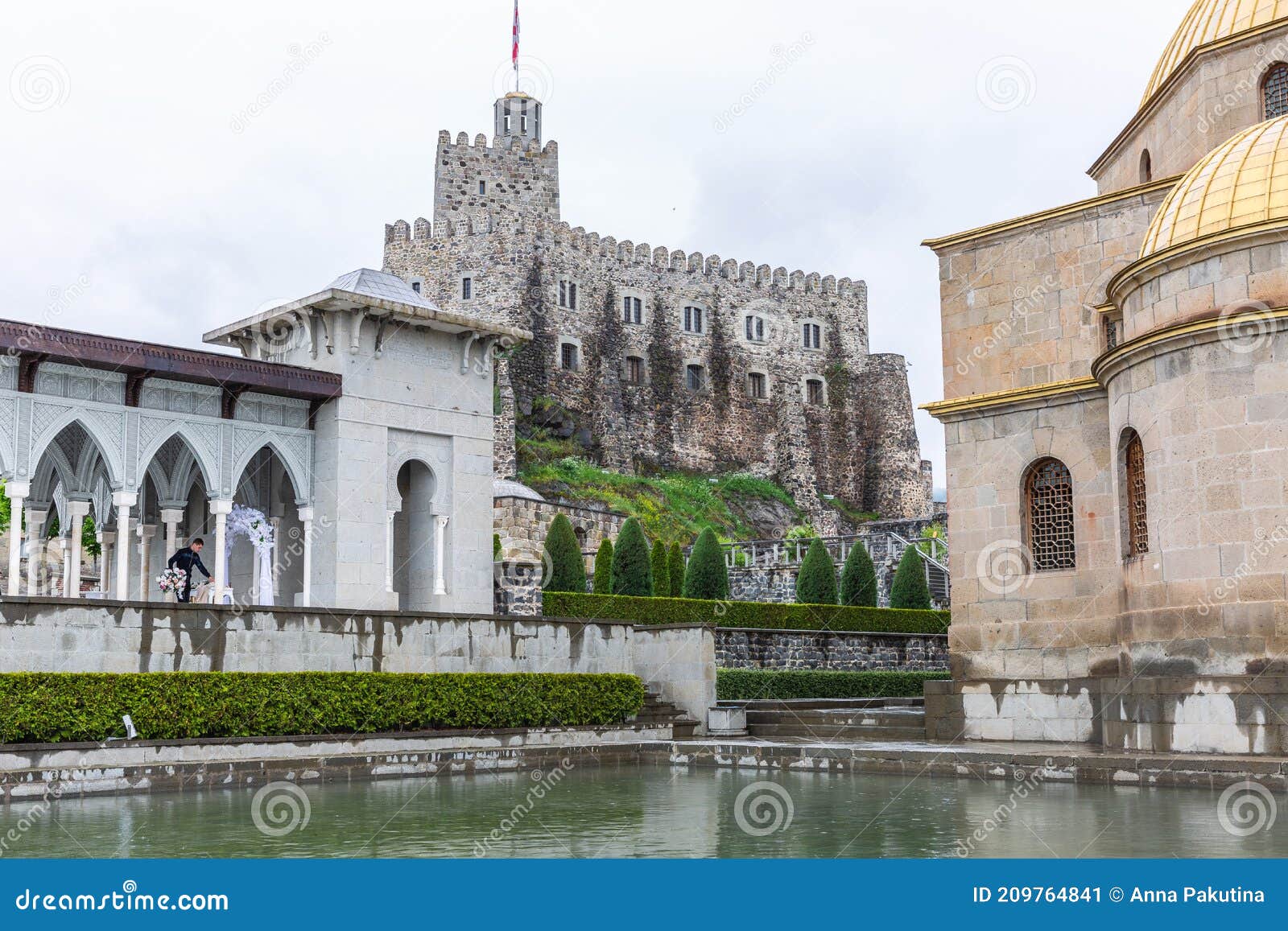 The Rabati Castle in Akhaltsikhe, Georgia Editorial Photo - Image of ...