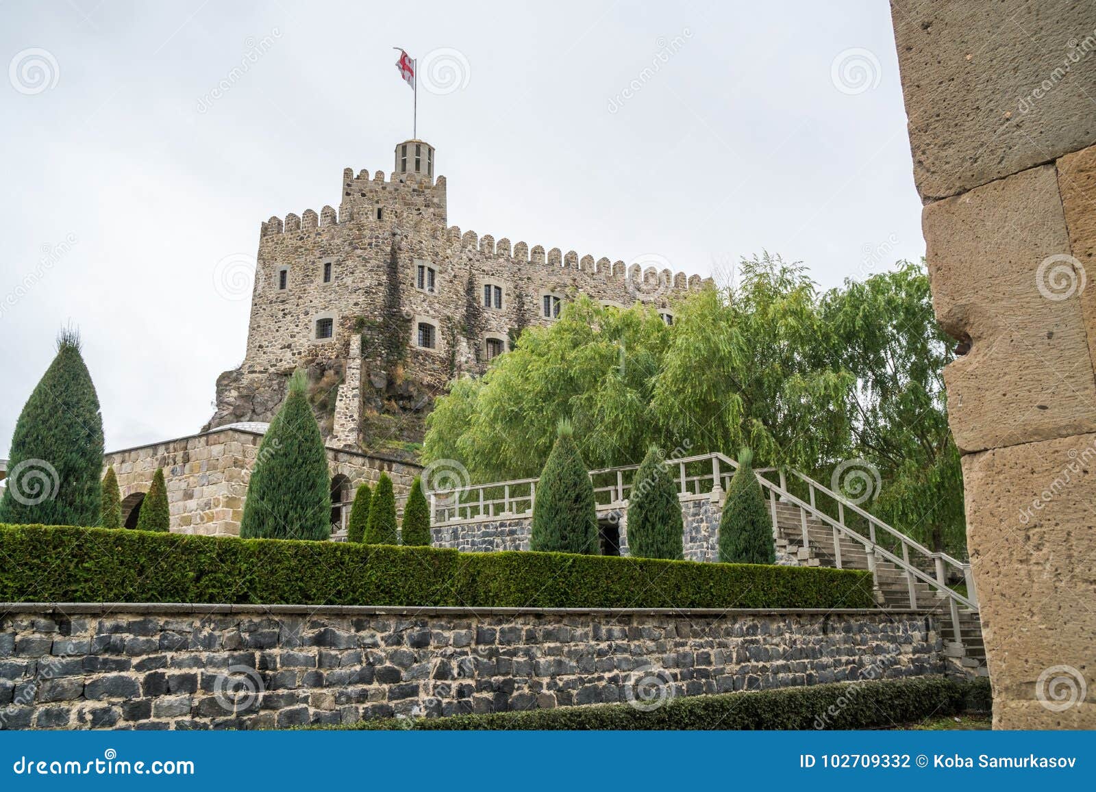 The Rabati Castle is a Medieval Castle Complex in Akhaltsikhe, G Stock ...