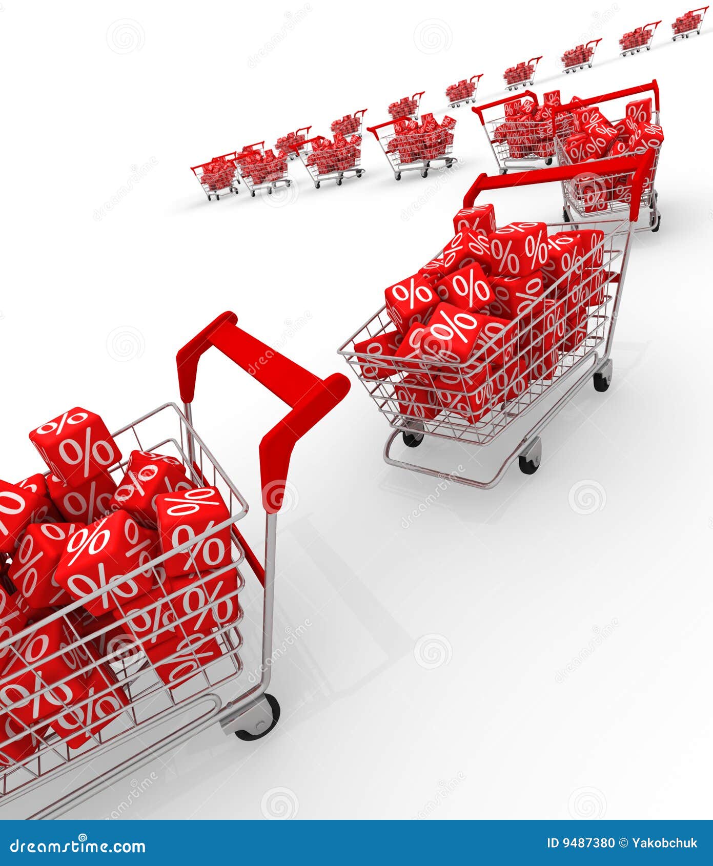 Rabatt stock abbildung. Illustration von rabatt, gruppe - 9487380