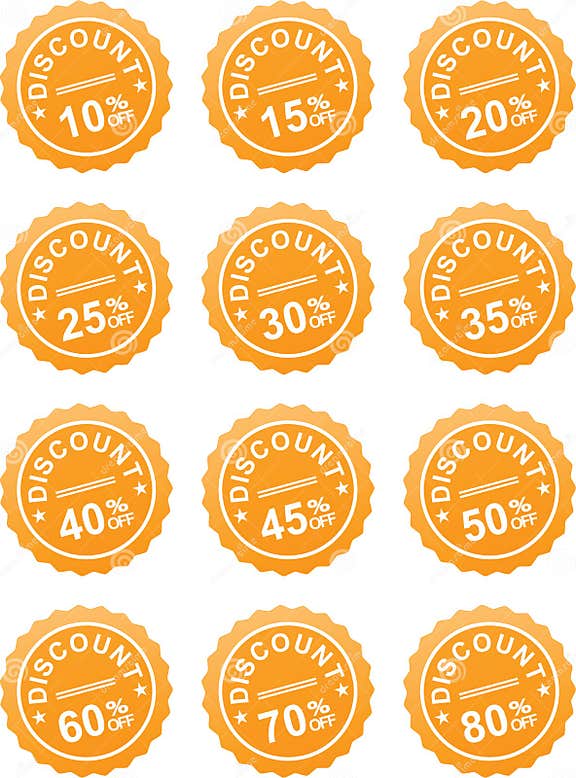 Rabatt-Preis stock abbildung. Illustration von geschäft - 43237063