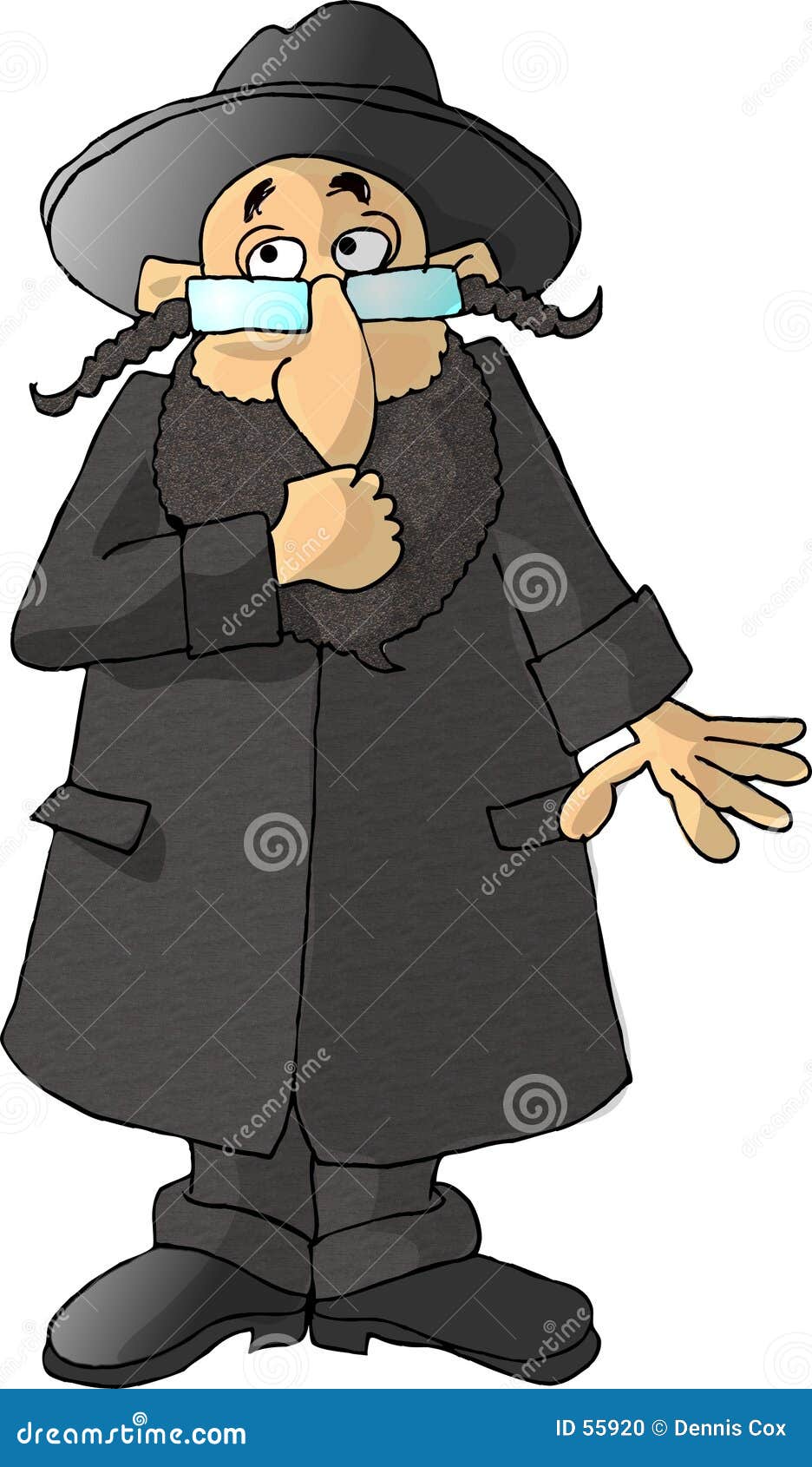 Rabbi Royalty-Free Illustration | CartoonDealer.com #55920