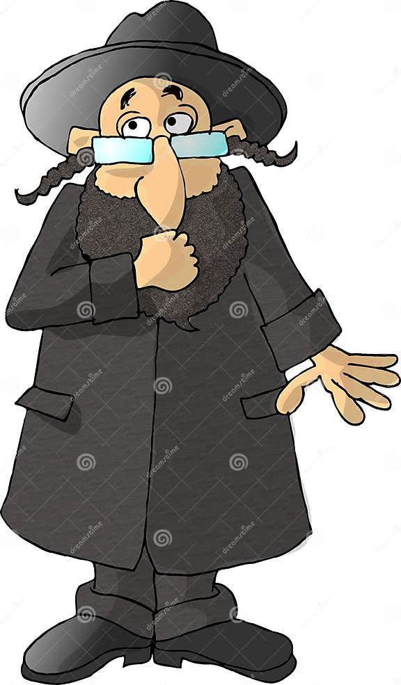 Rabbi stock illustration. Illustration of male, beard, jewish - 55920