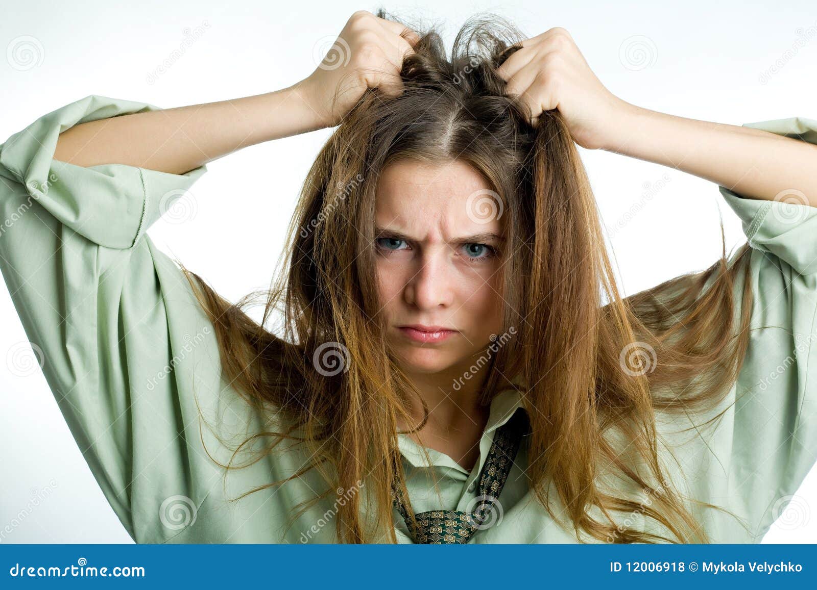 Rabbia fotografia stock. Immagine di espressione, femmina - 12006918