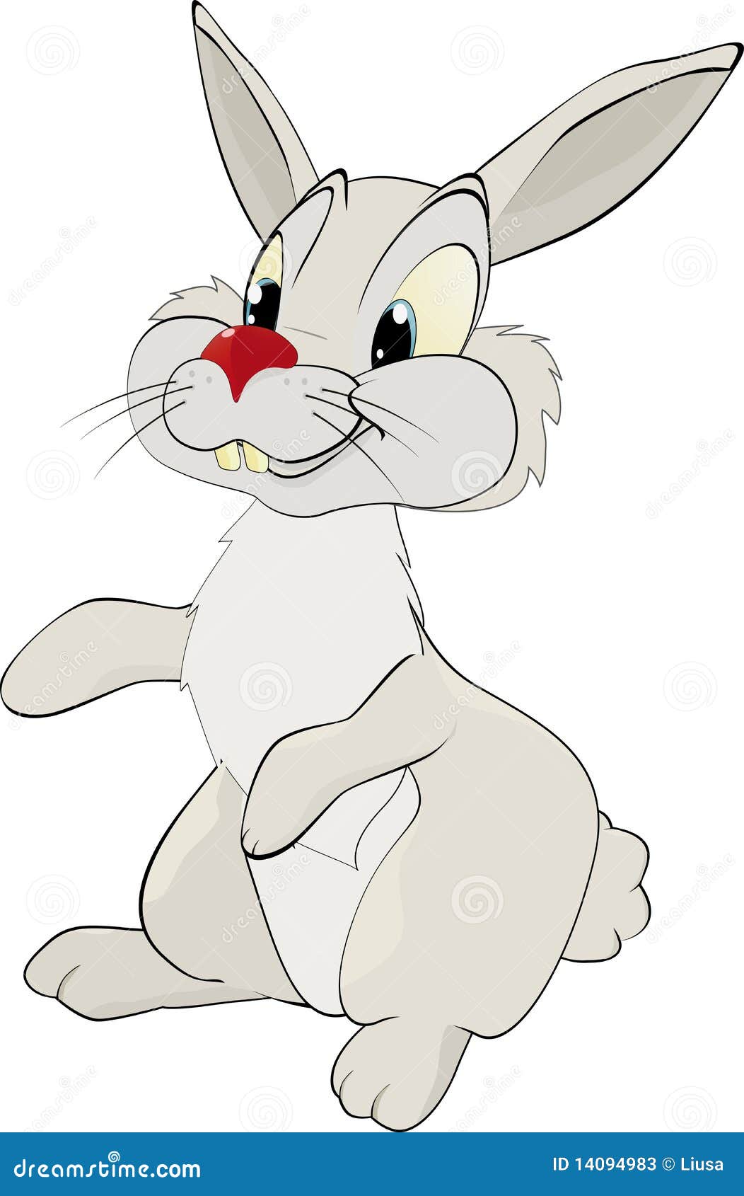 Rabbit stock vector. Illustration of isolated, bunnies - 14094983