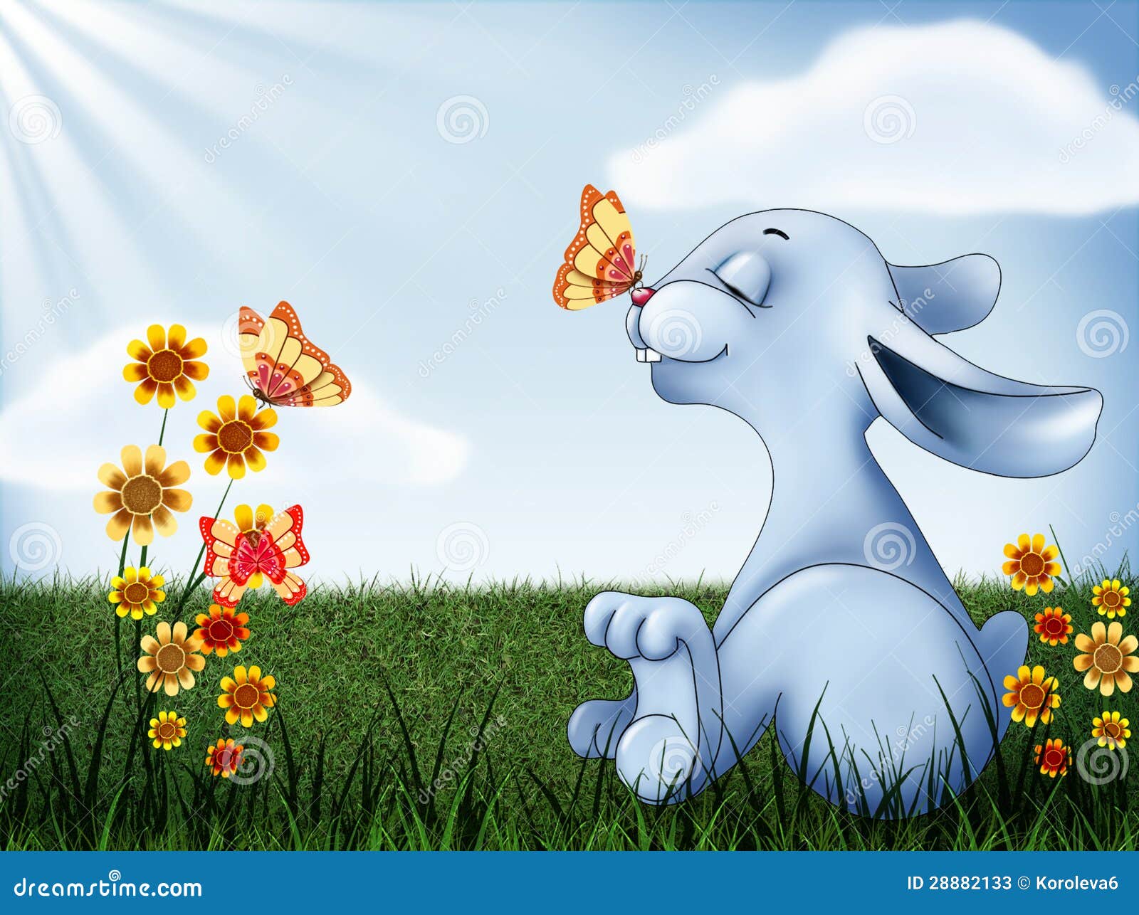 Rabbit ATV Adventure Created With Generative AI Royalty-Free Stock ...