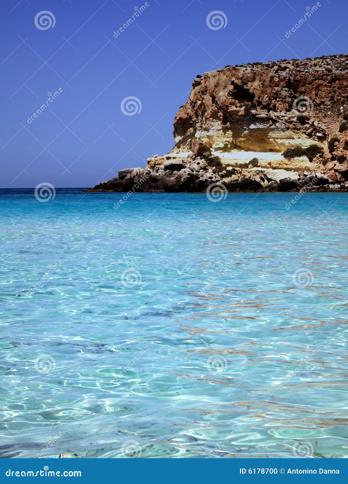 Rabbit beach stock photo. Image of lampedusa, europe, italy - 6178700