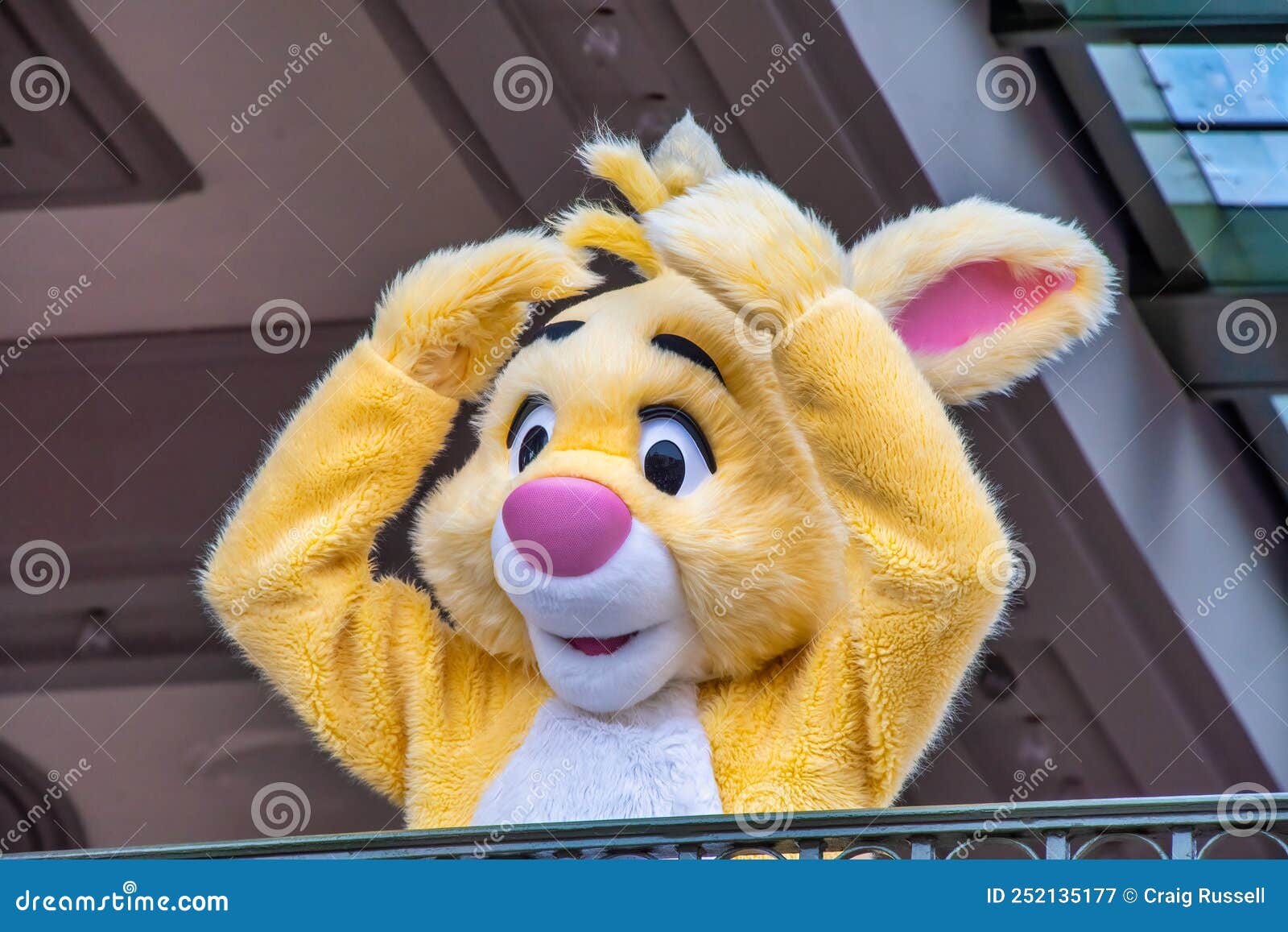 Rabbit Character in DIsney Magic Kingdom Editorial Photography - Image ...
