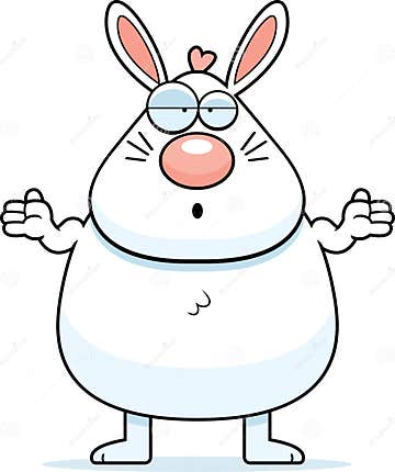 Rabbit Confused stock vector. Illustration of stupid - 14231852