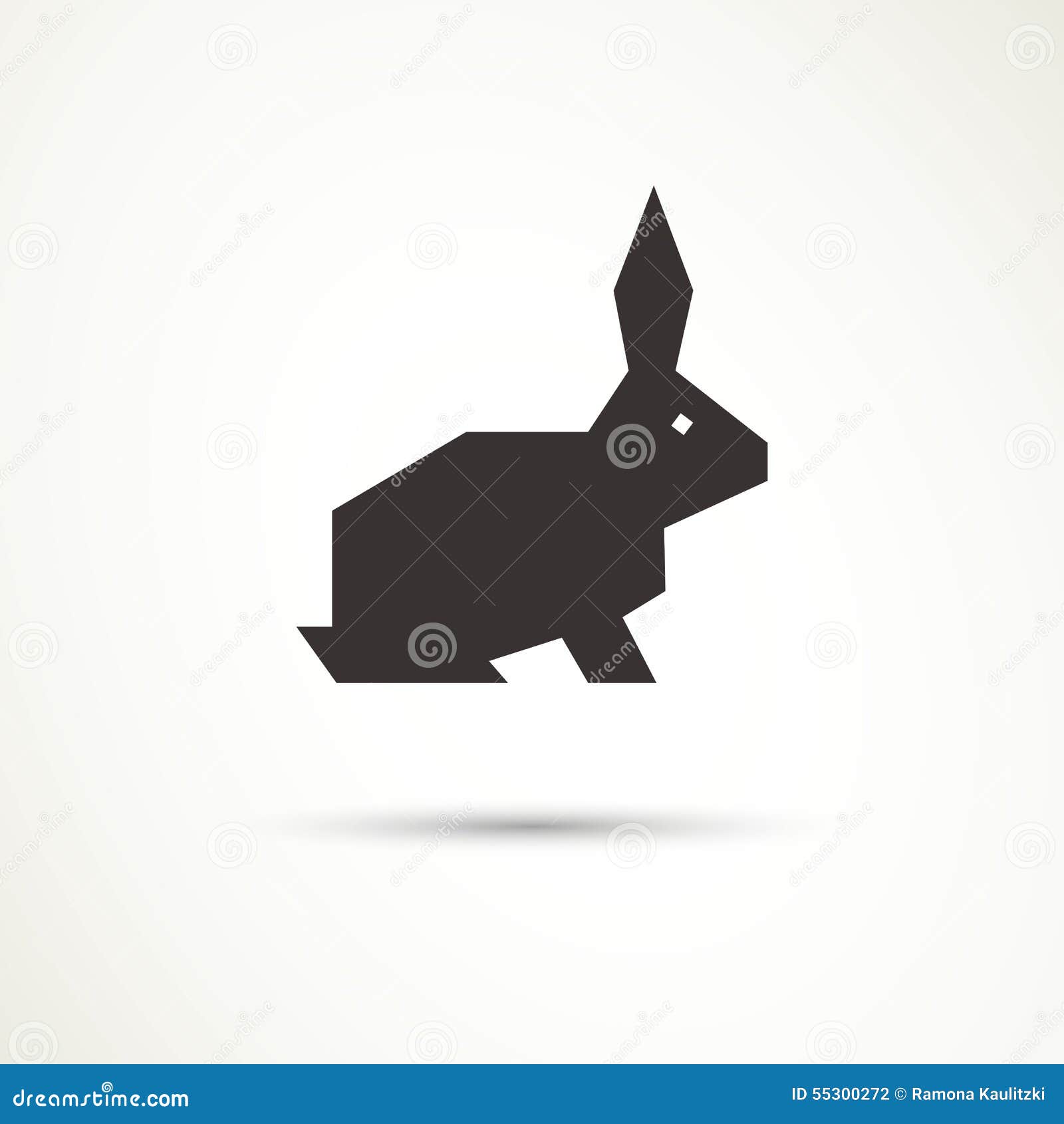 Rabbit Design stock illustration. Illustration of arctic - 55300272