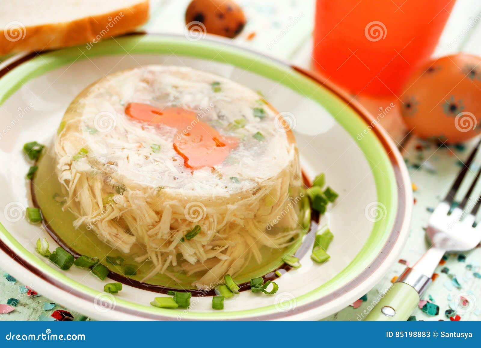 Rabbit Galantine Aspic with Vegetables for Easter Stock Image - Image ... Rabbit Galantine Aspic with Vegetables for Easter Stock Image - Image ...
