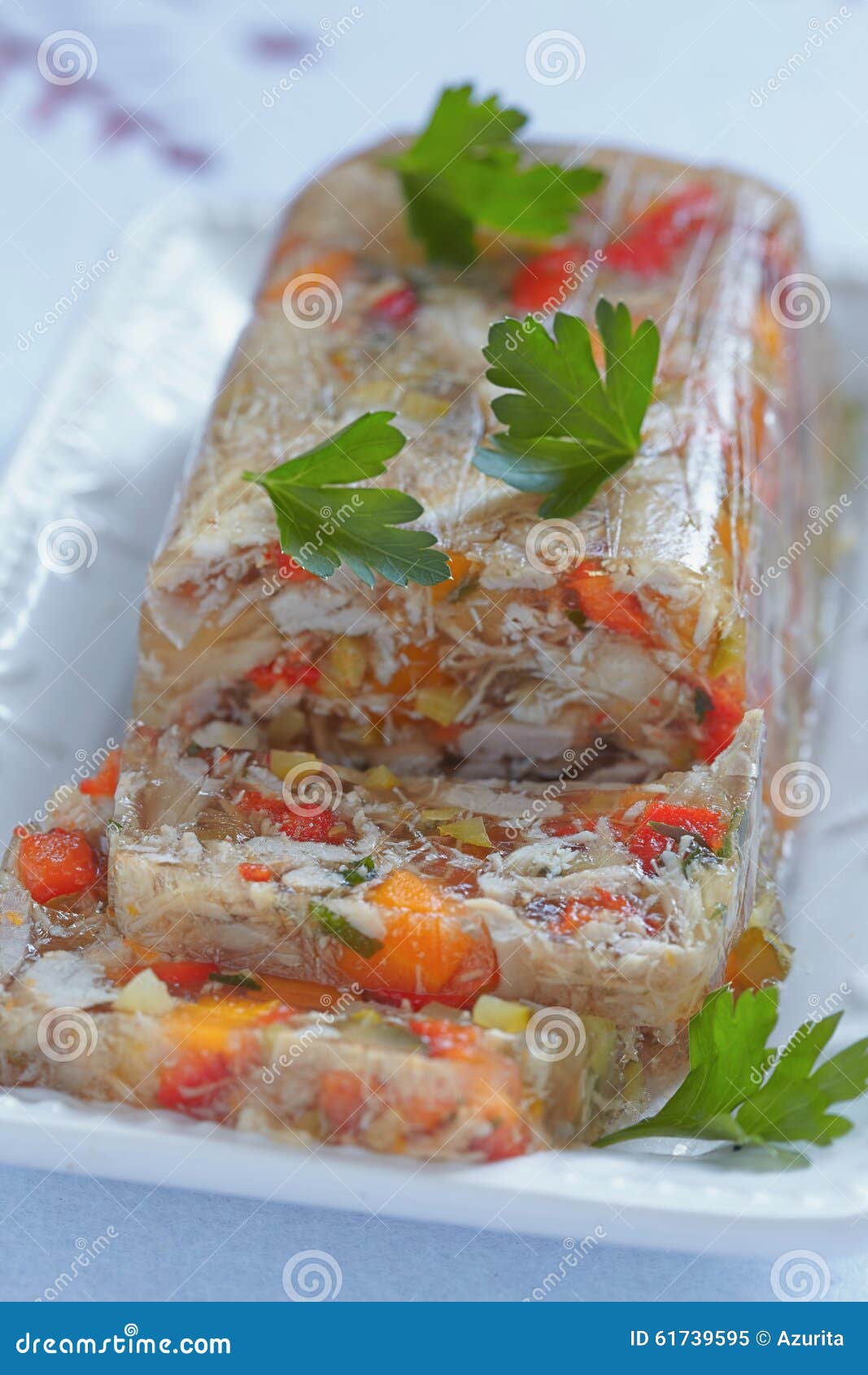 Rabbit Galantine with Vegetables Stock Image - Image of diet, jelly ... Rabbit Galantine with Vegetables Stock Image - Image of diet, jelly ...