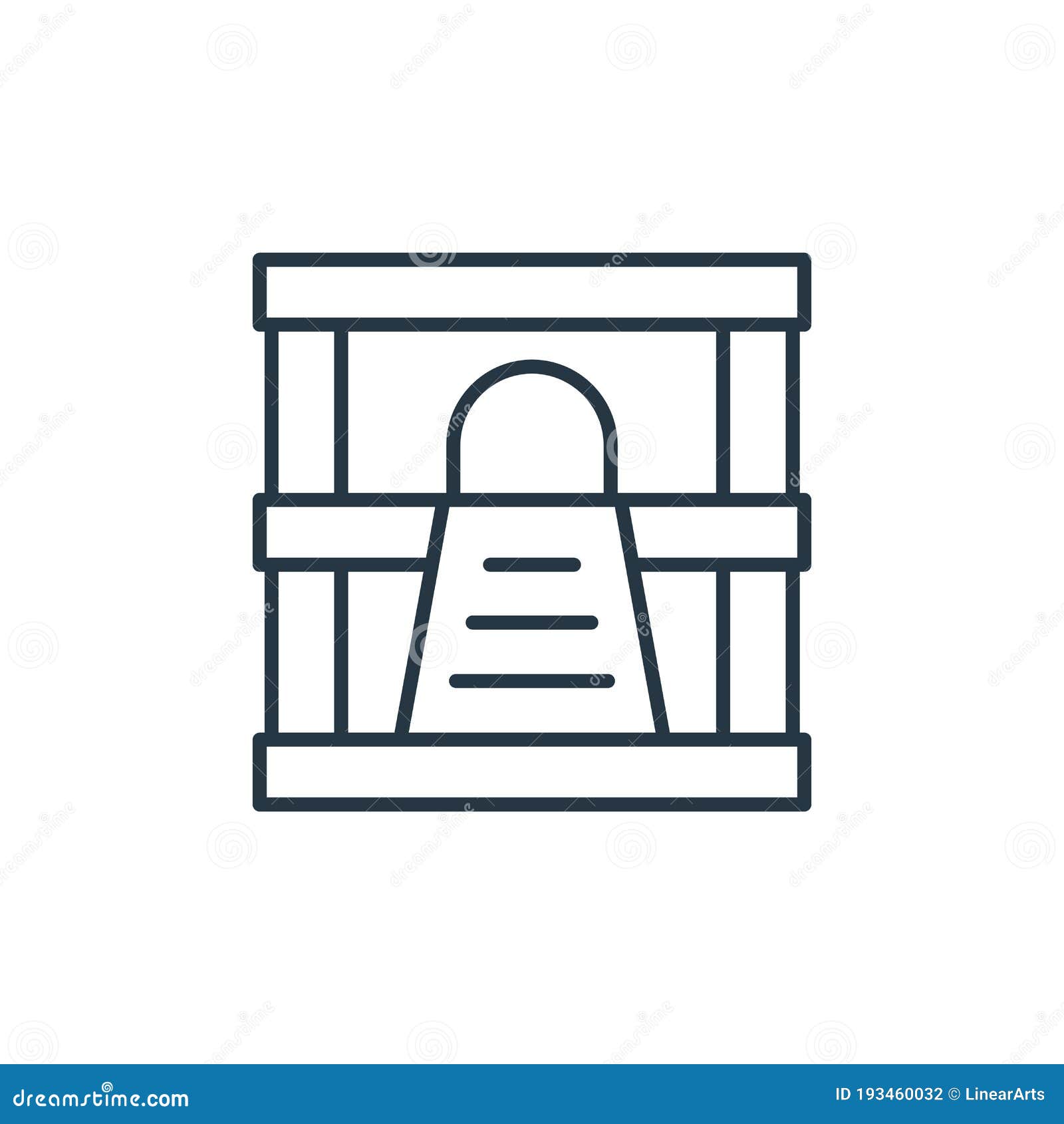 Rabbit Hutch Icon Vector From Animals Concept. Thin Line Illustration ...