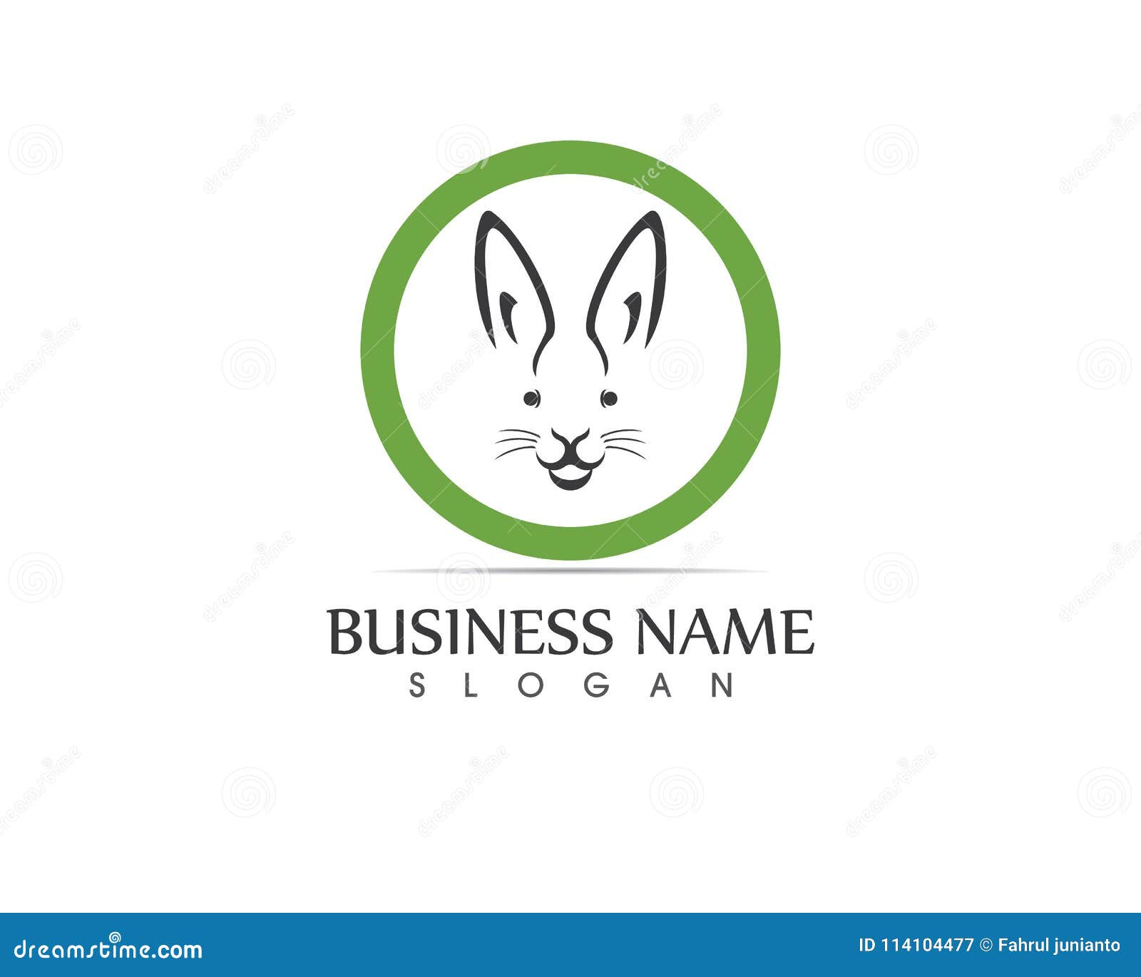 Rabbit Icon Logo Design Vector Illustration Stock Vector - Illustration ...