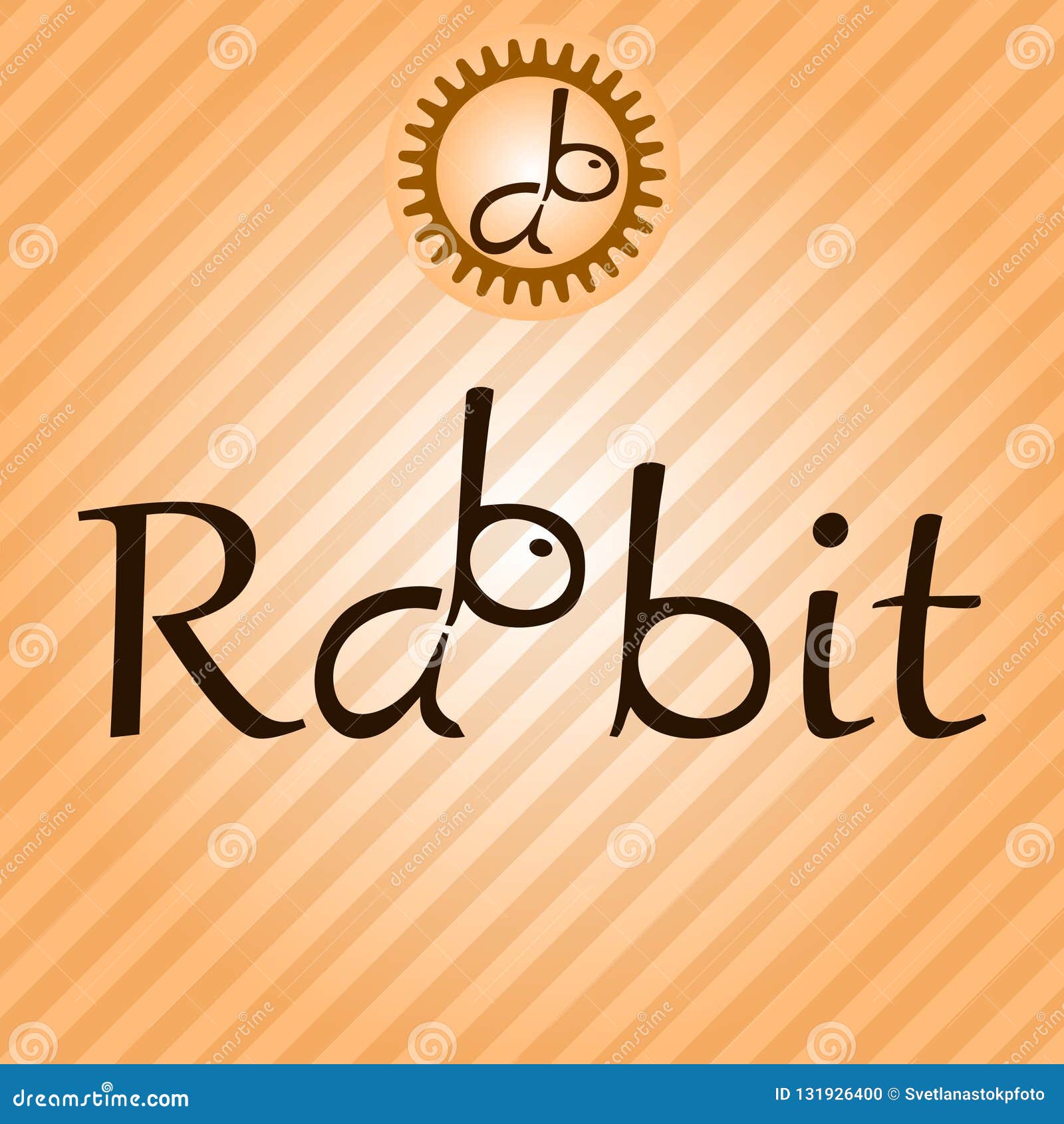 Rabbit Label, Badge and Design Element. Rabbit Quote Design. Creative ...