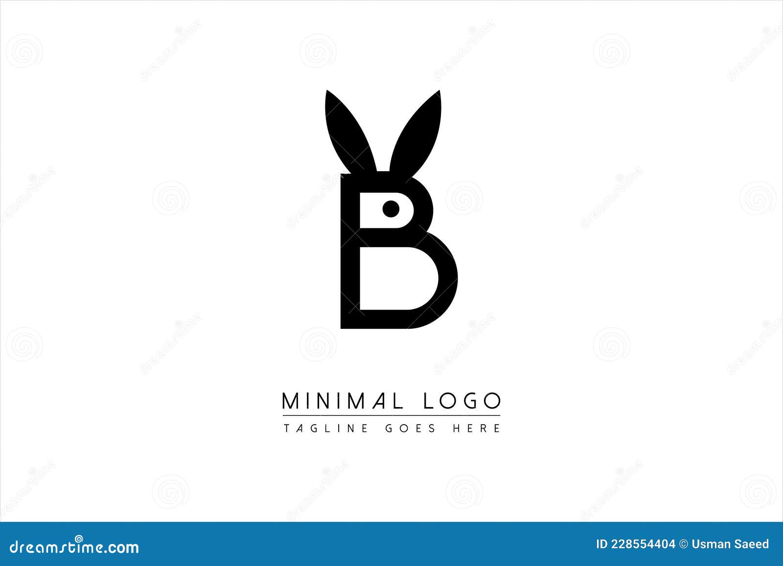 Rabbit. R Letter. Cute Children Animal Alphabet In Vector. Funny ...