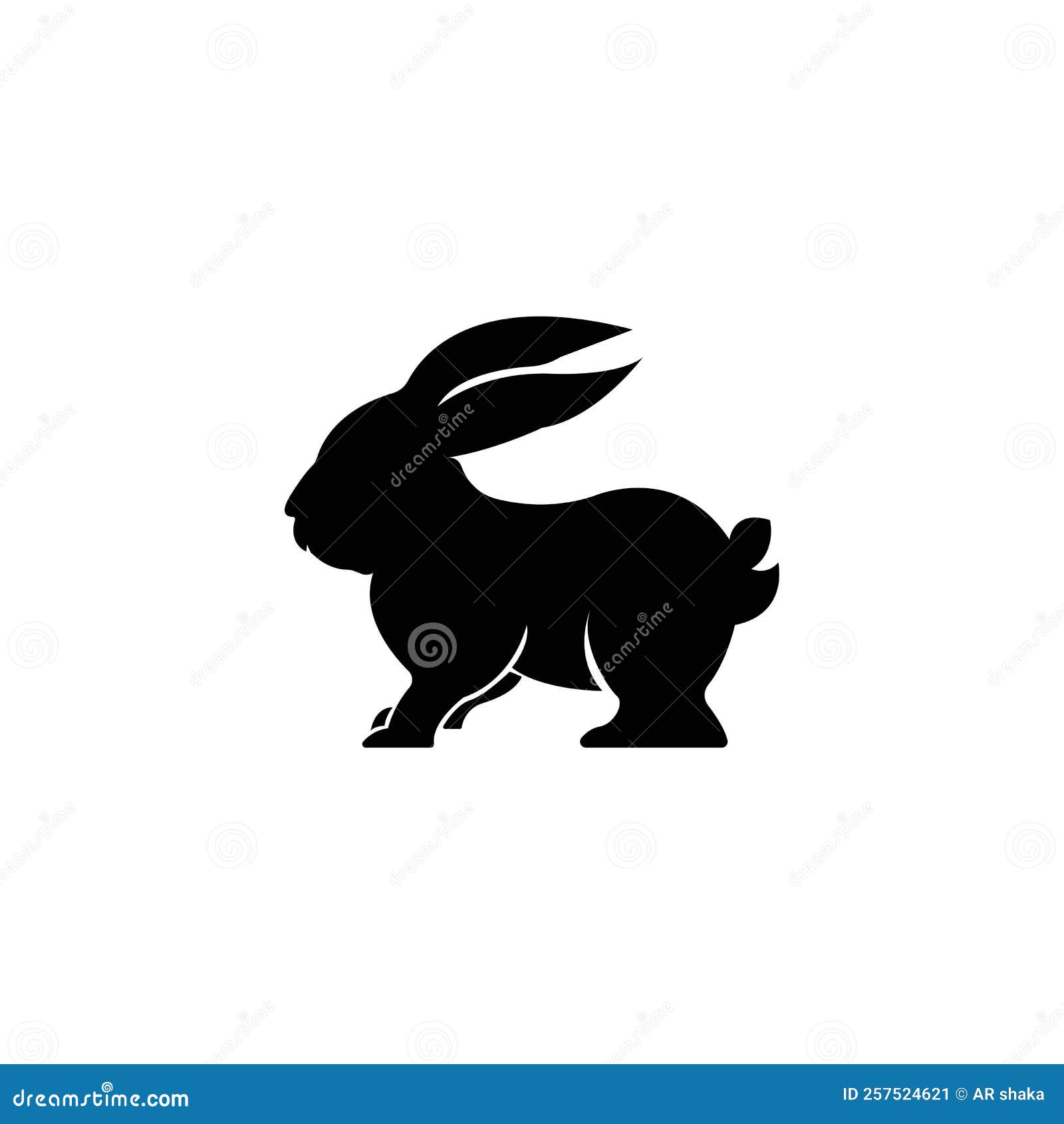 Rabbit Logo Icon Vector Design Stock Vector - Illustration of graphic ...