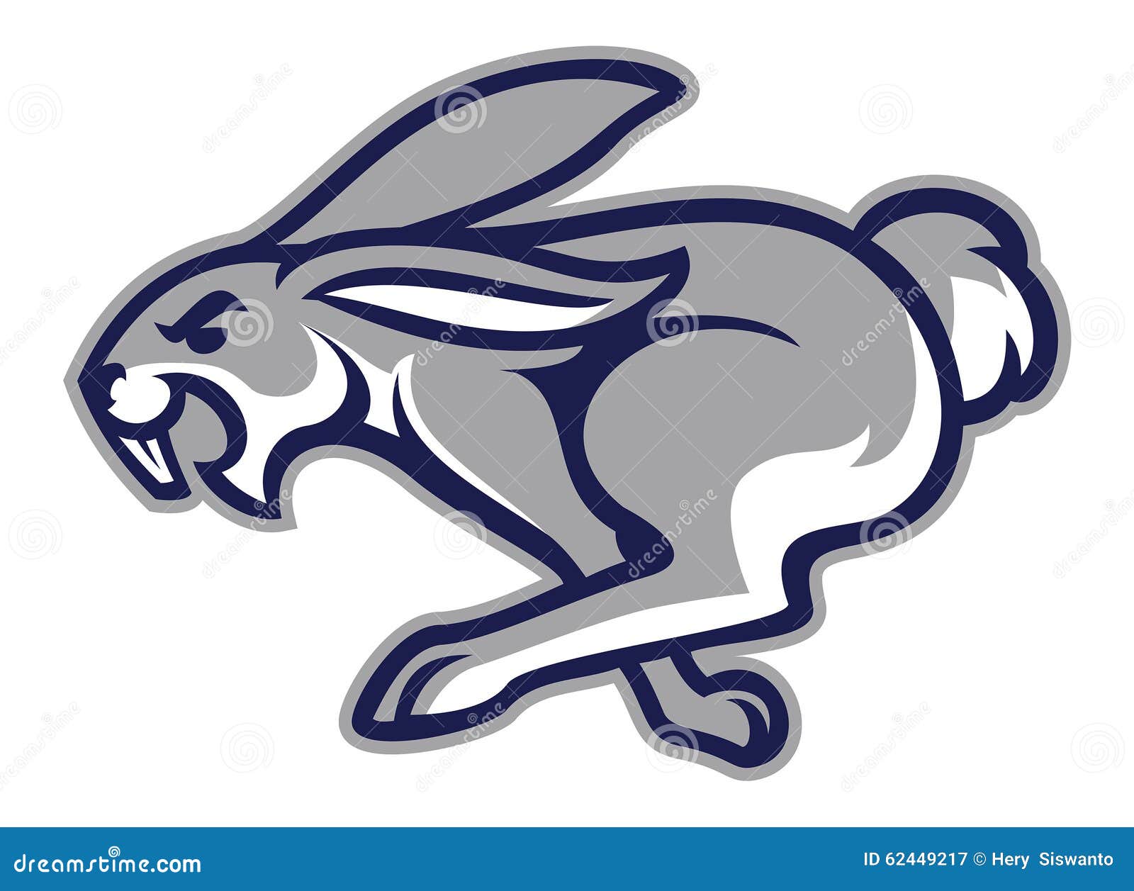 Rabbit Mascot Logo Design Royalty-Free Stock Photo | CartoonDealer.com ...
