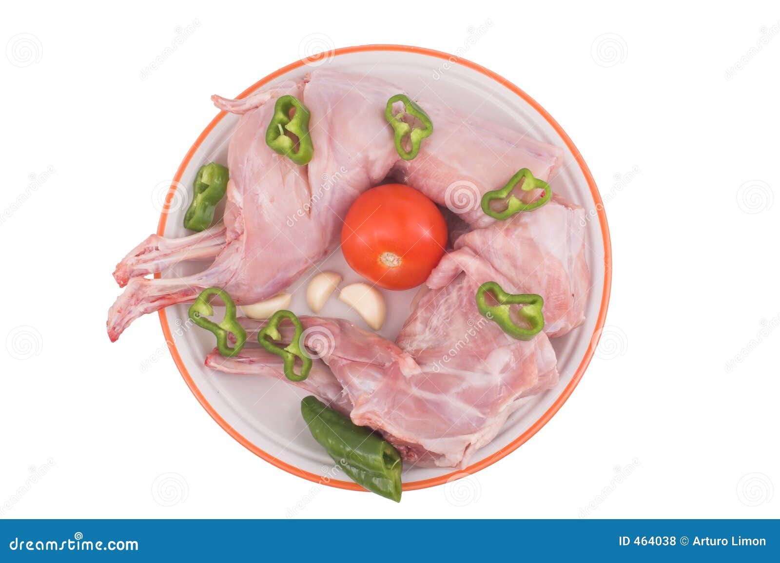 Rabbit meat stock photo. Image of protein, nutrition, cholesterol - 464038