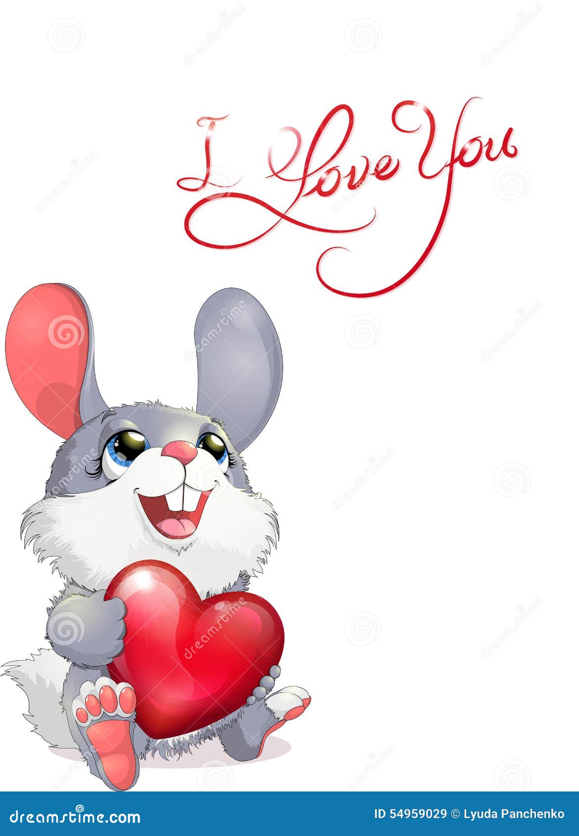 Rabbit stock vector. Illustration of congratulation, congratulating ...