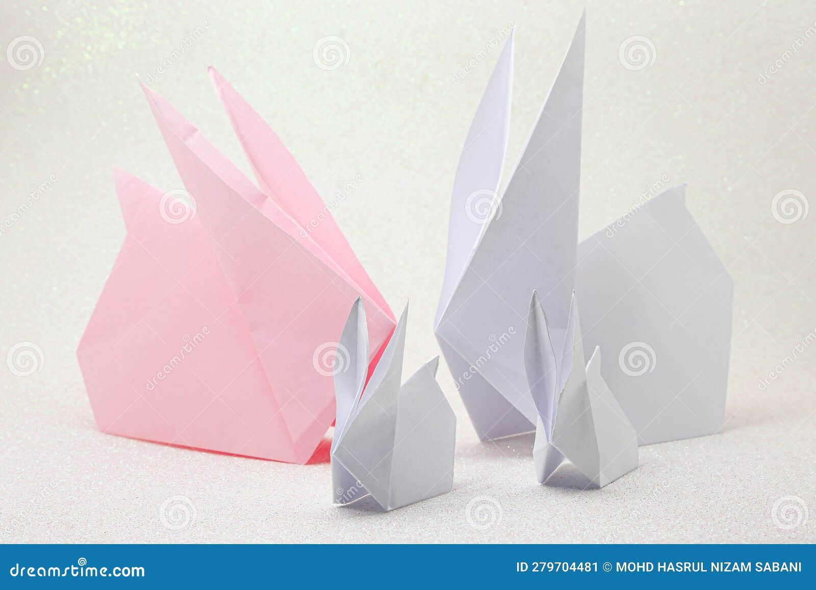 Rabbit origami stock image. Image of shaped, origami - 279704481