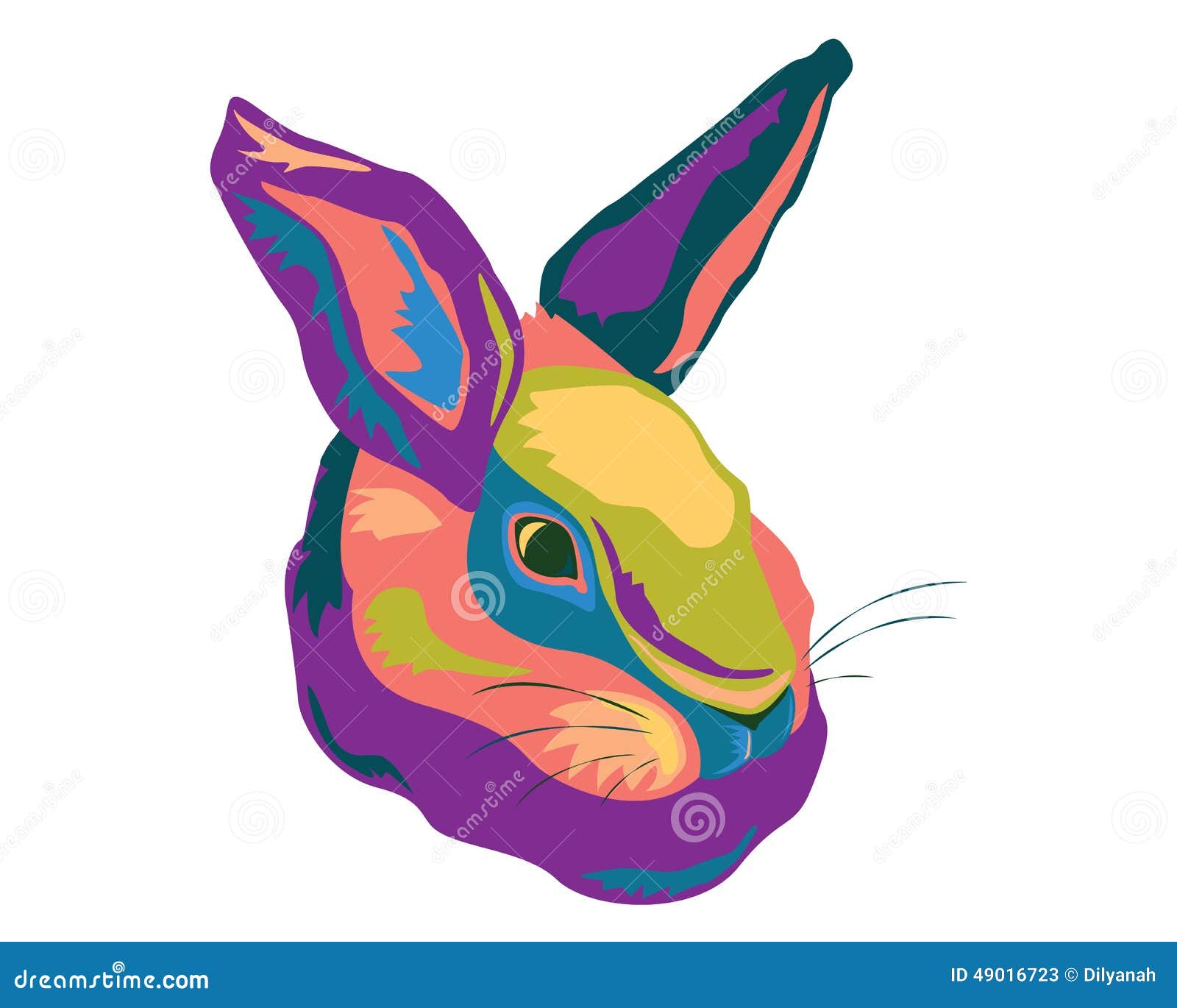 Rabbit Pop Art Stock Illustrations – 112 Rabbit Pop Art Stock ...
