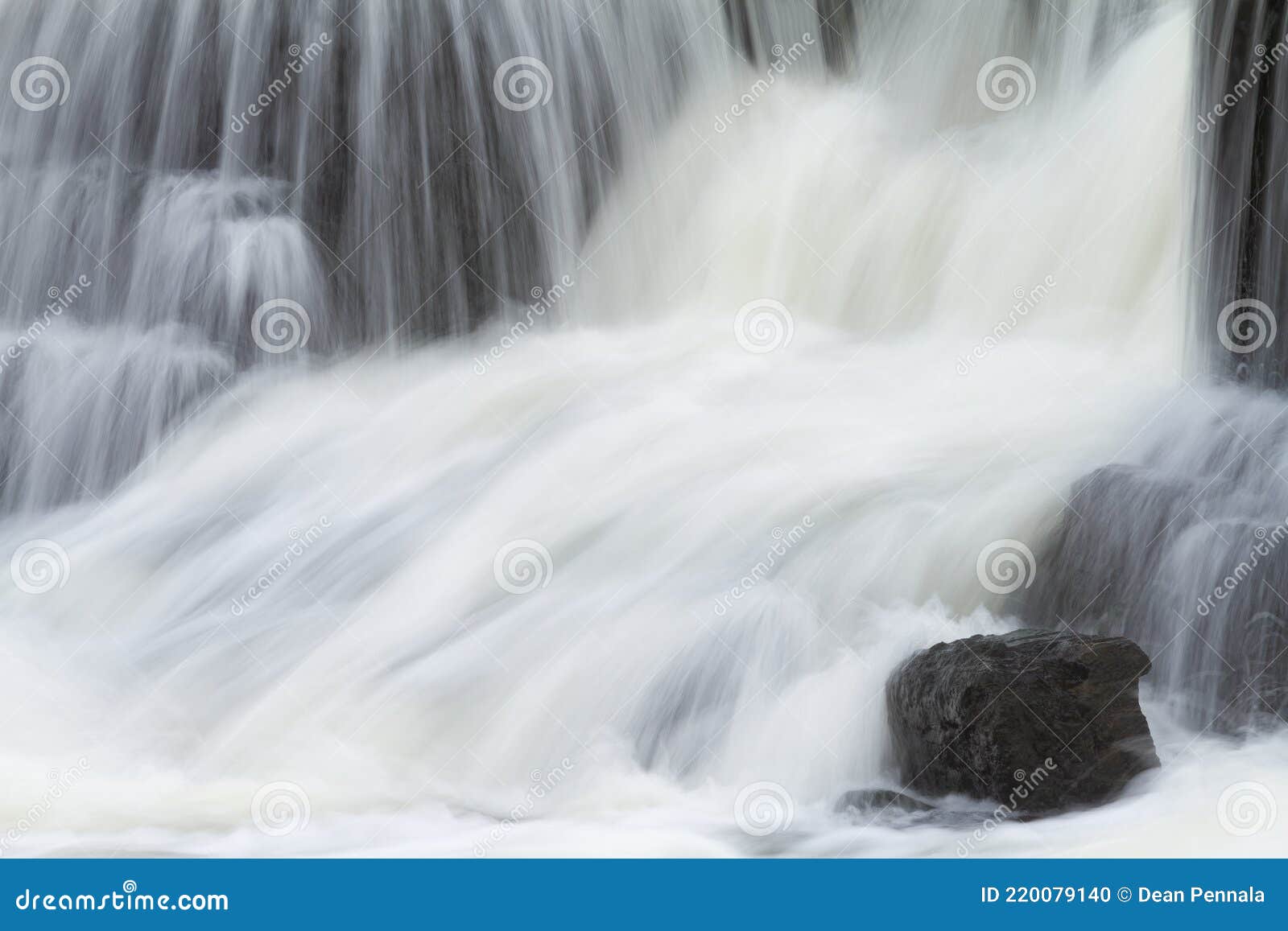 Rabbit River Cascade stock photo. Image of wilderness - 220079140